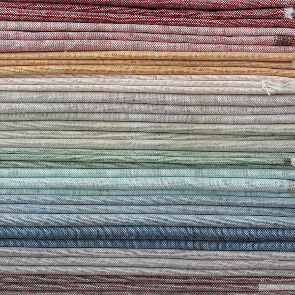 Essex Linen Fabric Pack ~ Rainbow – Billow Fabrics