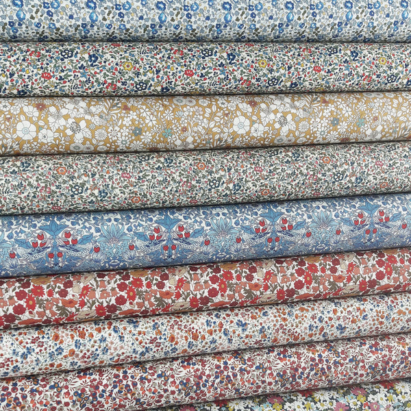 Liberty Fabrics ~ Phoebe U Amber – Billow Fabrics