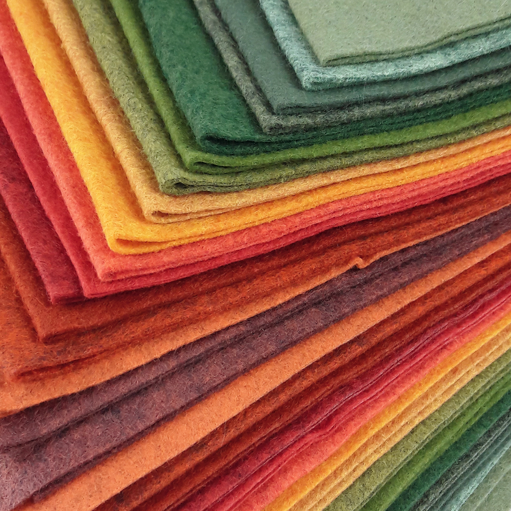 Wool Felt Pack ~ Arboretum – Billow Fabrics