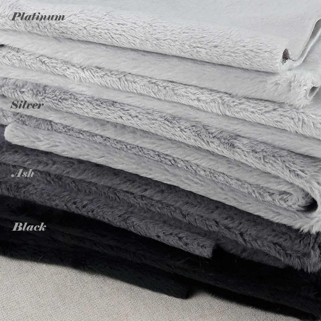 Shannon ~ Solid Cuddle® 3 Ash Grey – Billow Fabrics