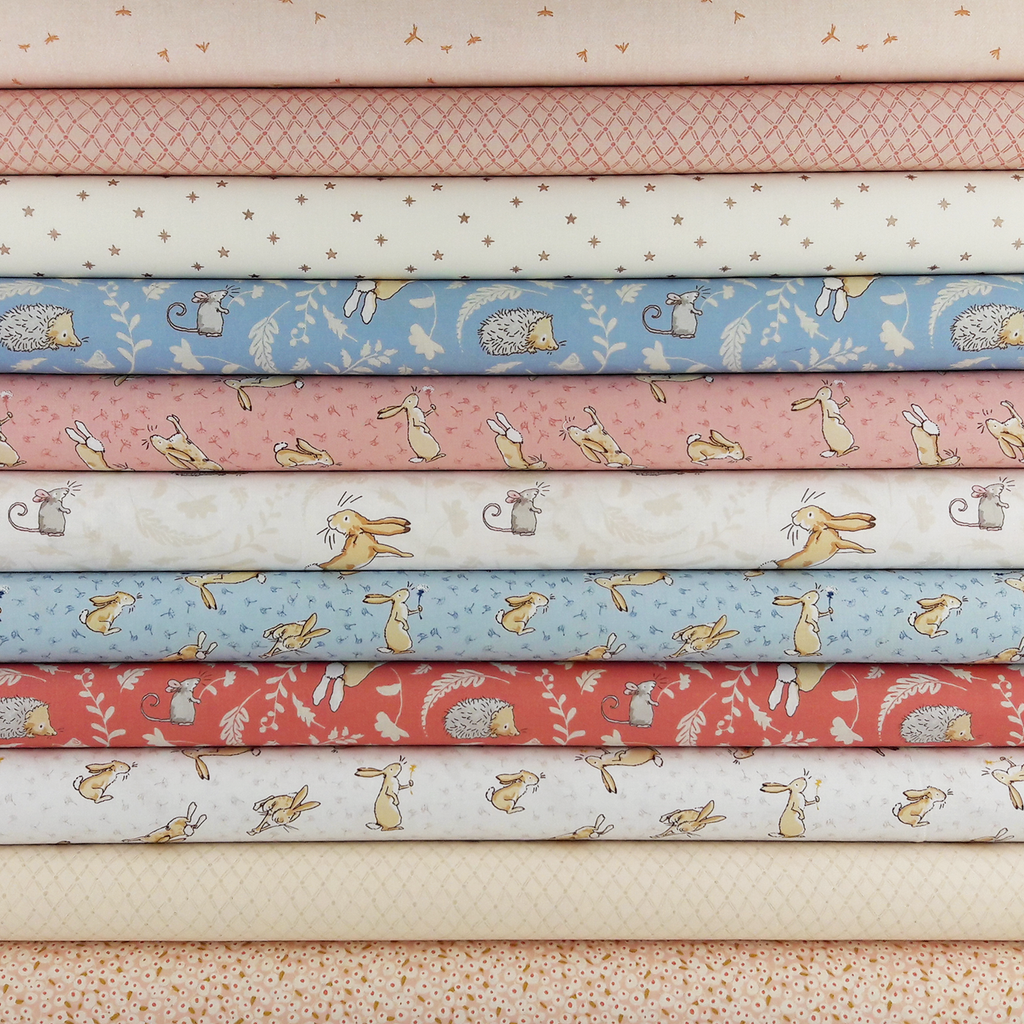 Clothworks Fabrics ~ Forest Friends White – Billow Fabrics