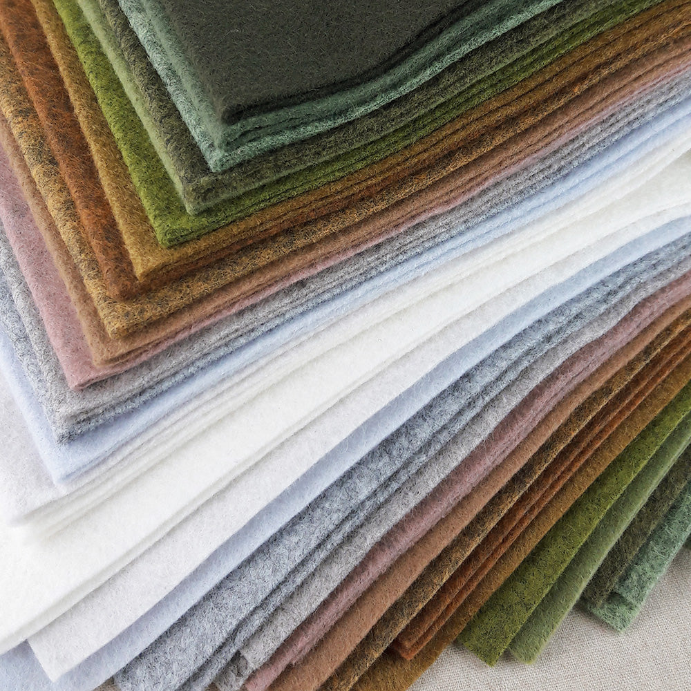 Wool Felt Pack ~ Hillside – Billow Fabrics