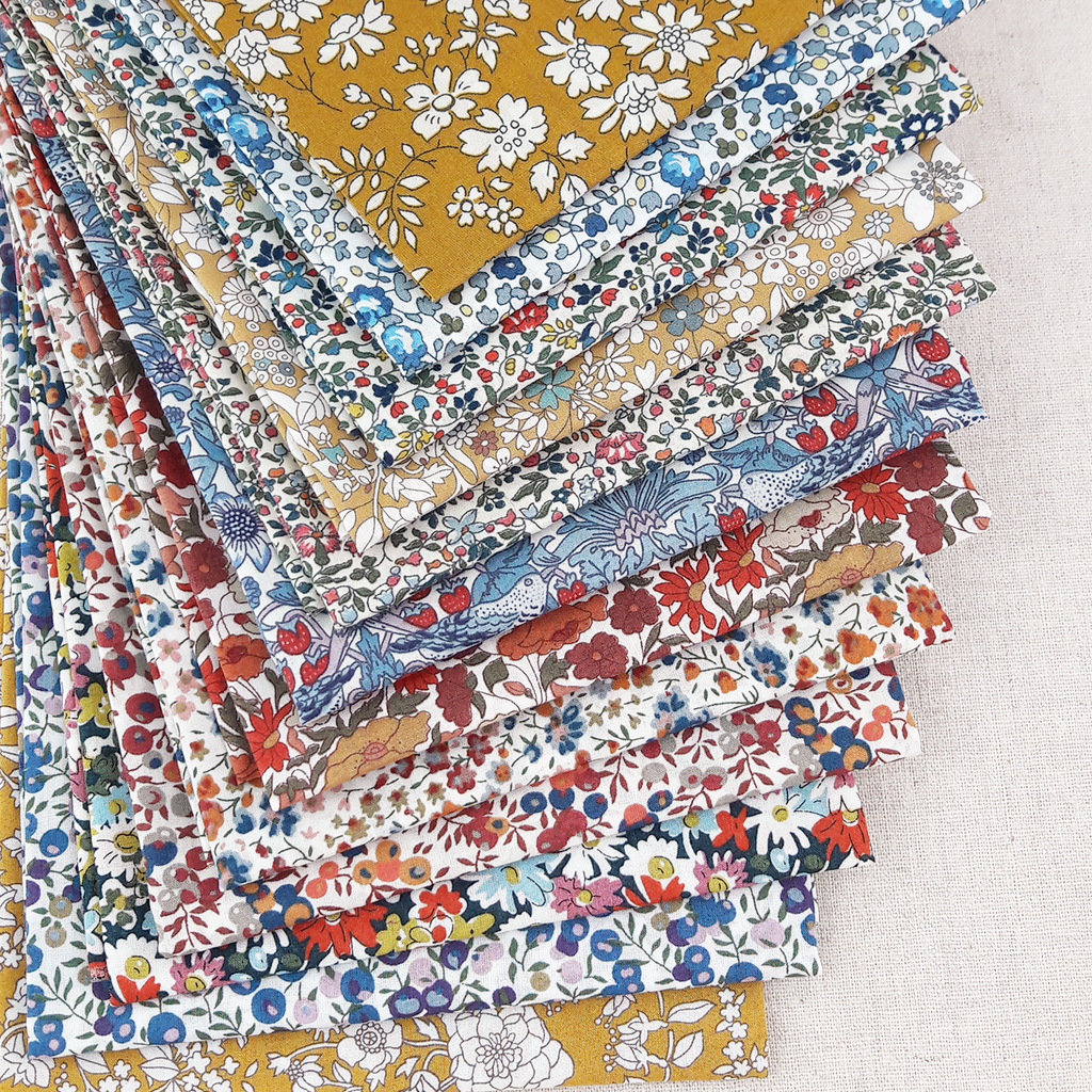 Liberty Fabrics ~ Katie and Millie A Red – Billow Fabrics