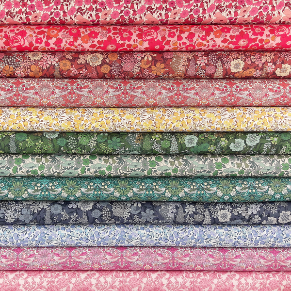 Liberty Fabrics ~ Poppy and Daisy AB Green – Billow Fabrics