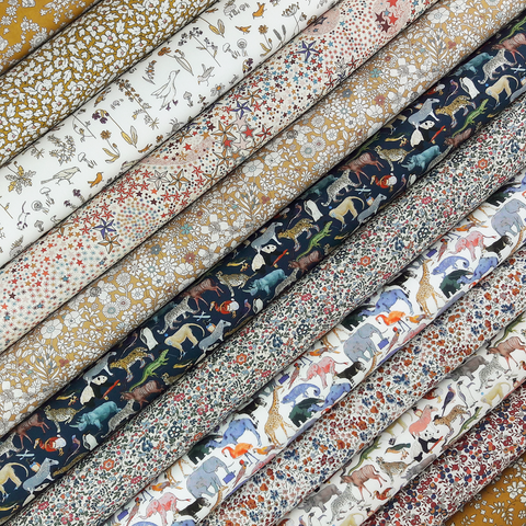 Liberty Fabrics ~ Capel E Indigo Blue – Billow Fabrics