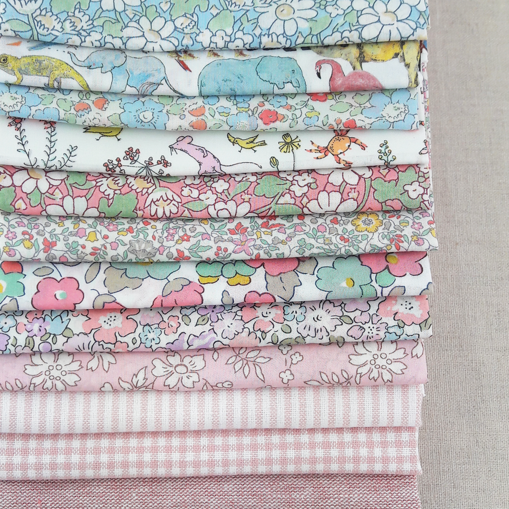 Liberty Fabrics ~ Alice W A Pink – Billow Fabrics