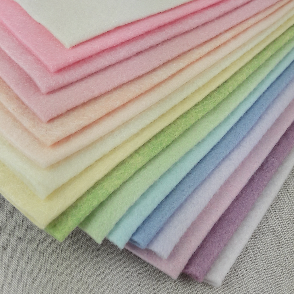Wool Felt Pack ~ Fairy Dust – Billow Fabrics