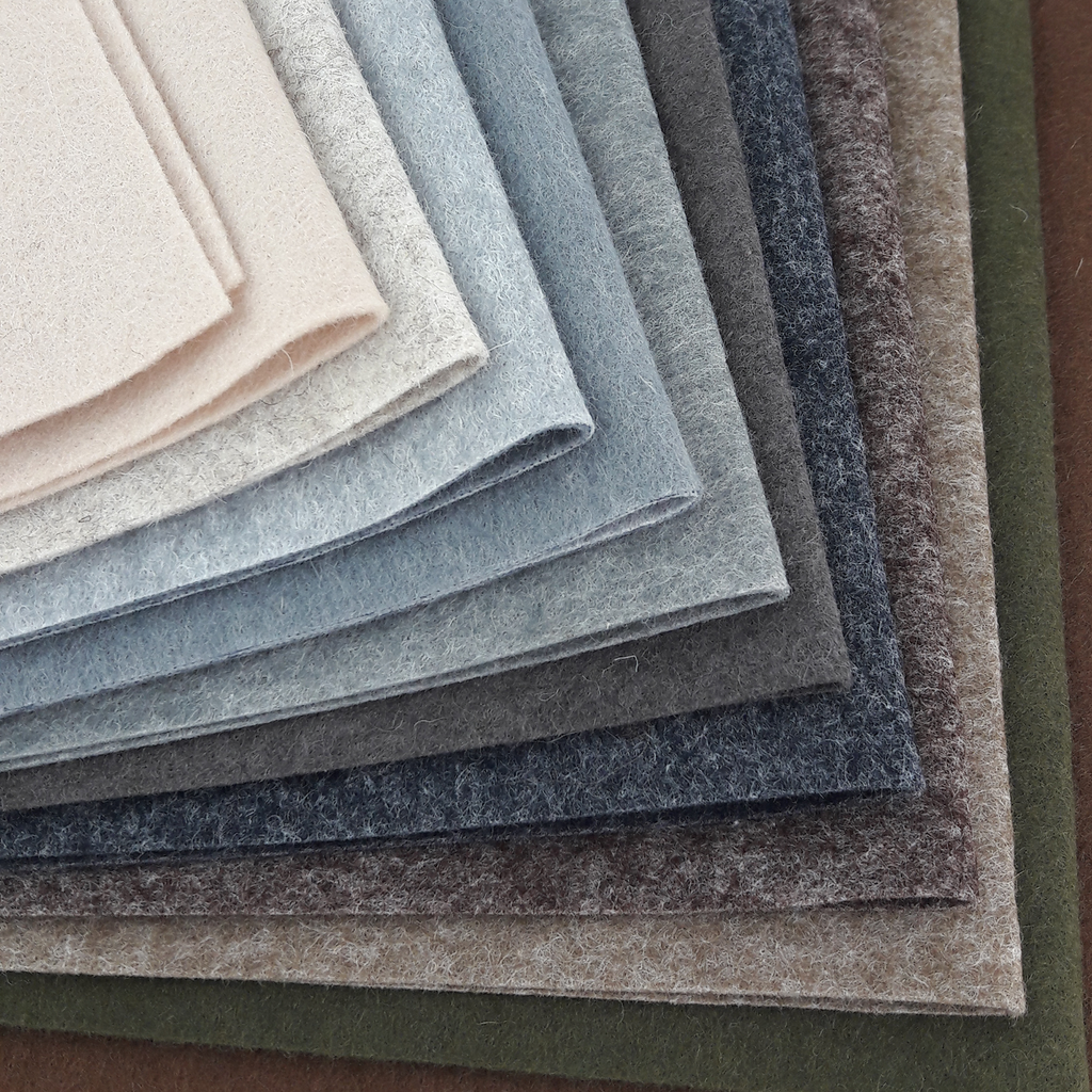Pure Wool Felt ~ Oatmeal – Billow Fabrics