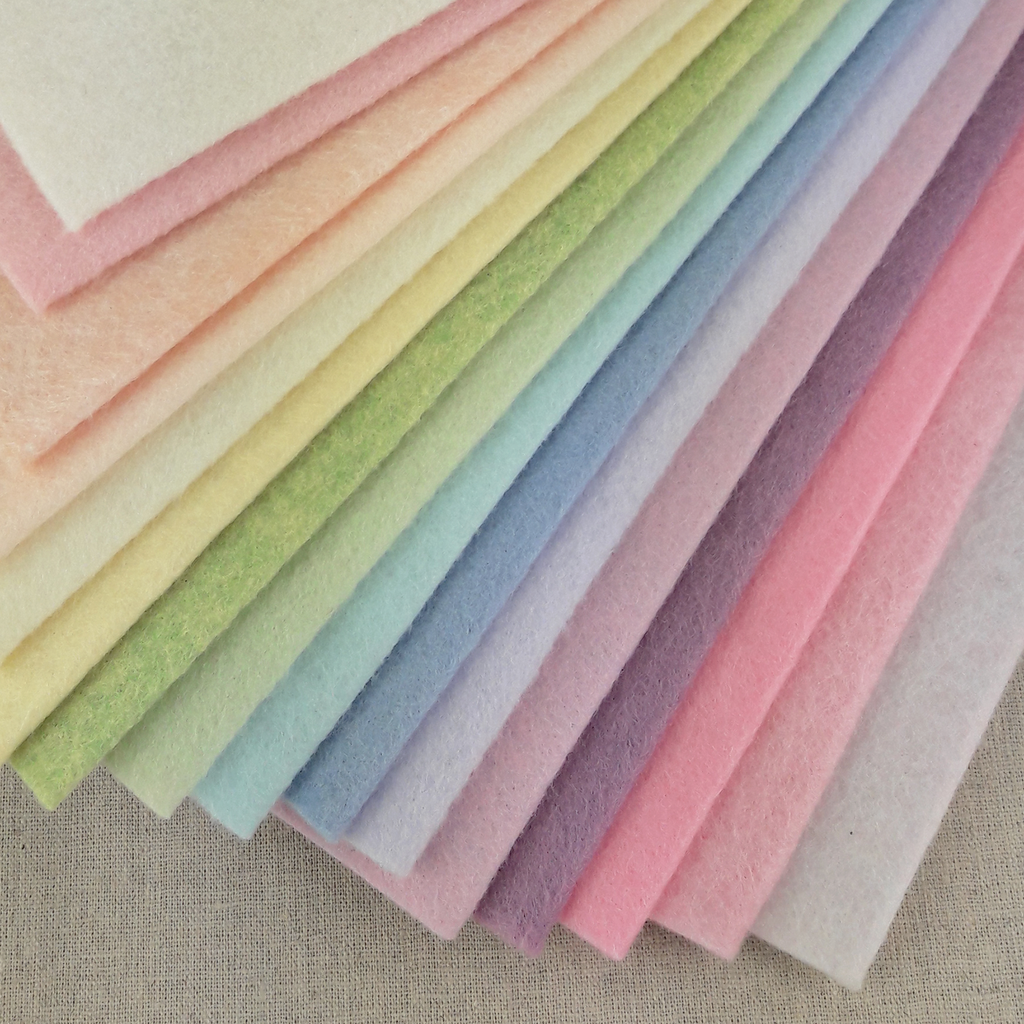 Wool Felt Pack ~ Fairy Dust – Billow Fabrics