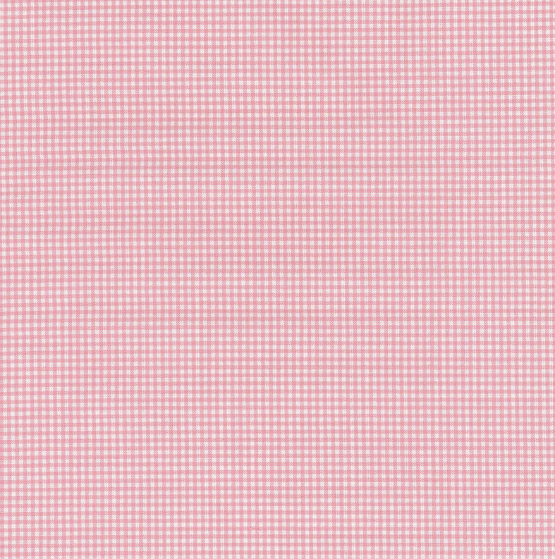 Mini Gingham ~ Pale Pink – Billow Fabrics