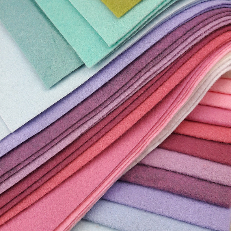 Wool Felt Pack ~ Cottage Garden – Billow Fabrics