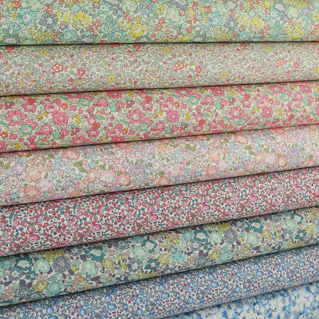 Liberty Fabrics ~ Michelle D Blue – Billow Fabrics