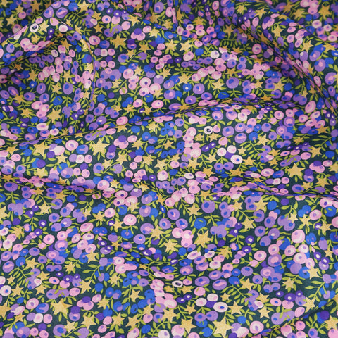 Liberty Fabrics ~ Capel E Indigo Blue – Billow Fabrics