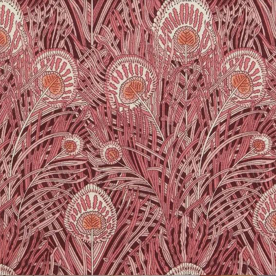 Liberty Fabrics ~ Queen Hera C Red – Billow Fabrics